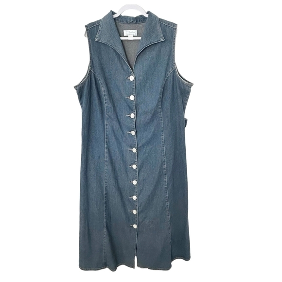 CJ Banks | Dresses | Cj Banks Maxi Denim Dress | Poshmark